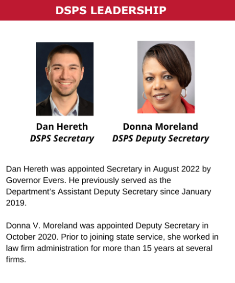 Agency 101: Department of Safety and Professional Services - Institute ...