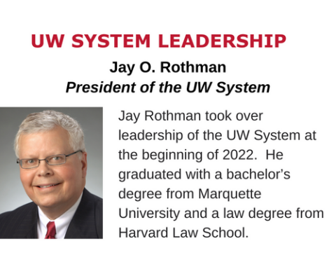 Agency 101: University of Wisconsin System - Institute for Reforming ...