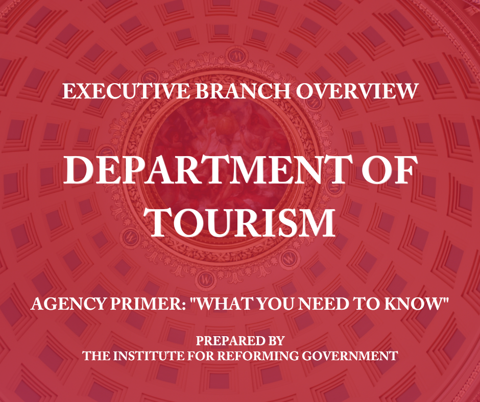 Agency Primer: Department of Tourism - Institute for Reforming Government