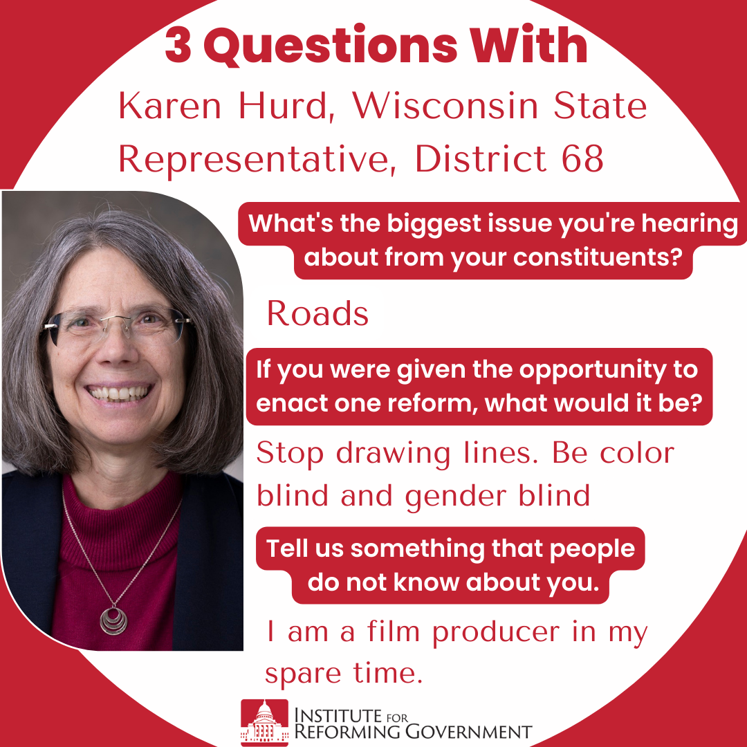 Three Questions with: Rep. Karen Hurd, Wisconsin State Representative ...